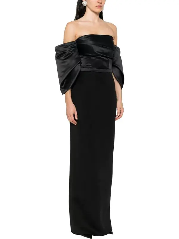 AAVVA Off-shoulder Gown - Black