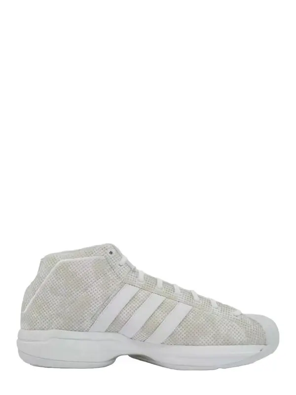 Adidas Pro Model 2g White Sneakers - Grey