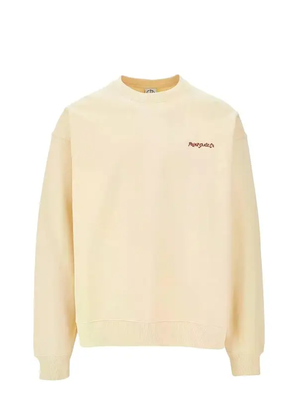 POLAR Logo-embroidered Sweatshirt - Neutrals