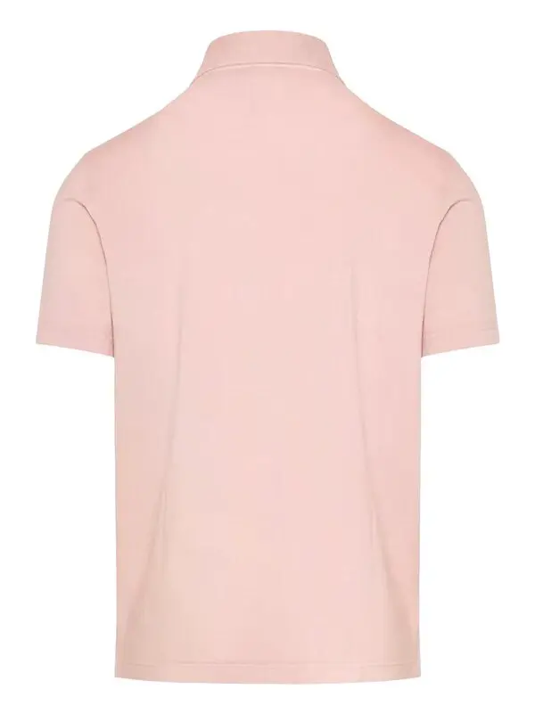 BARBA NAPOLI Short-sleeve Polo Shirt - Pink