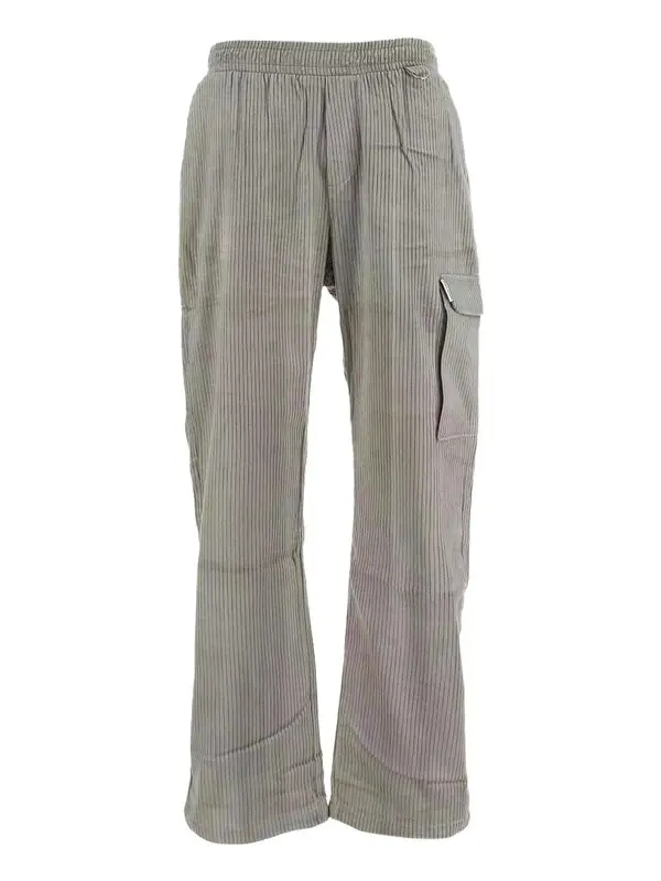 FAMILY FIRST Striped Trousers - Grey