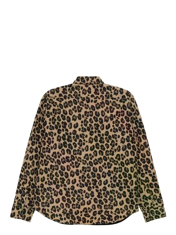 Aspesi Leopard-printed Jacket - Brown