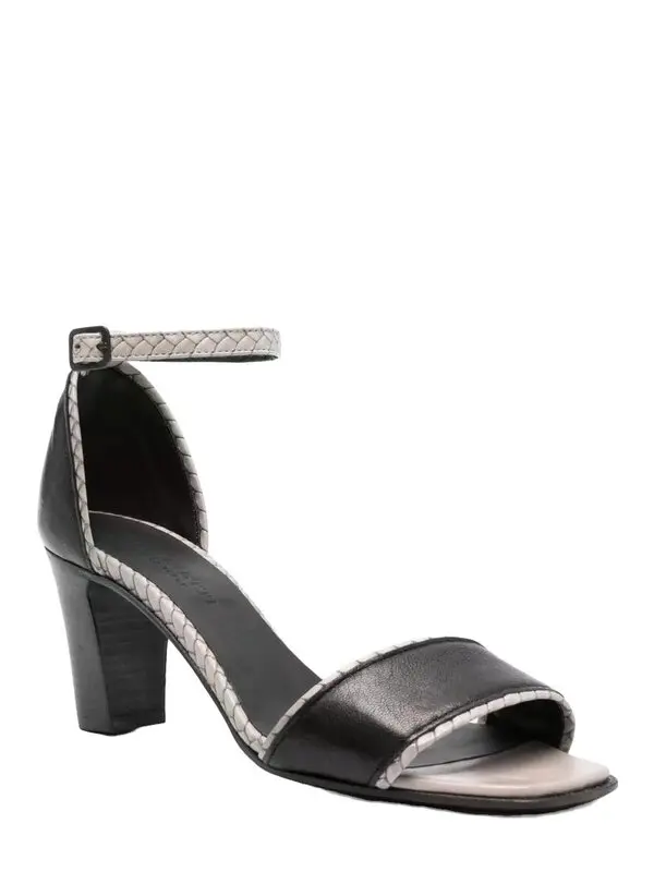 PANTANETTI 80mm Leather Sandals - Black