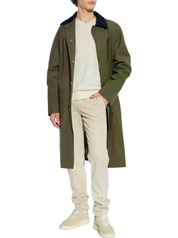Eleventy V-neck Jumper - Neutrals