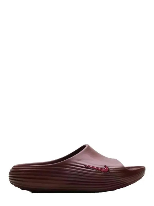 Nike Reactx Rejuven8 Team Red Slides - Brown