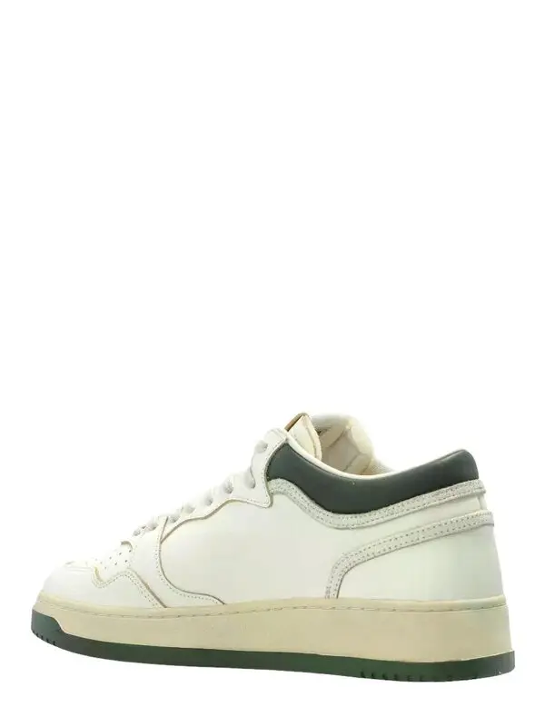 AUTRY Med-way Leather Sneakers - Neutrals
