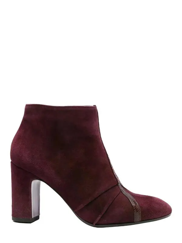 Chie Mihara 80mm Erian Boots - Red