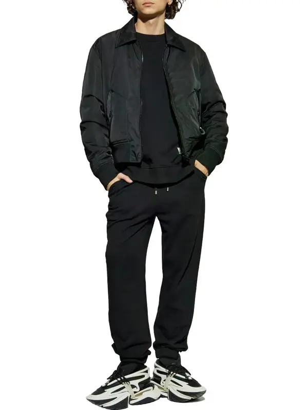 Balmain Elasticated-cuff Pants - Black
