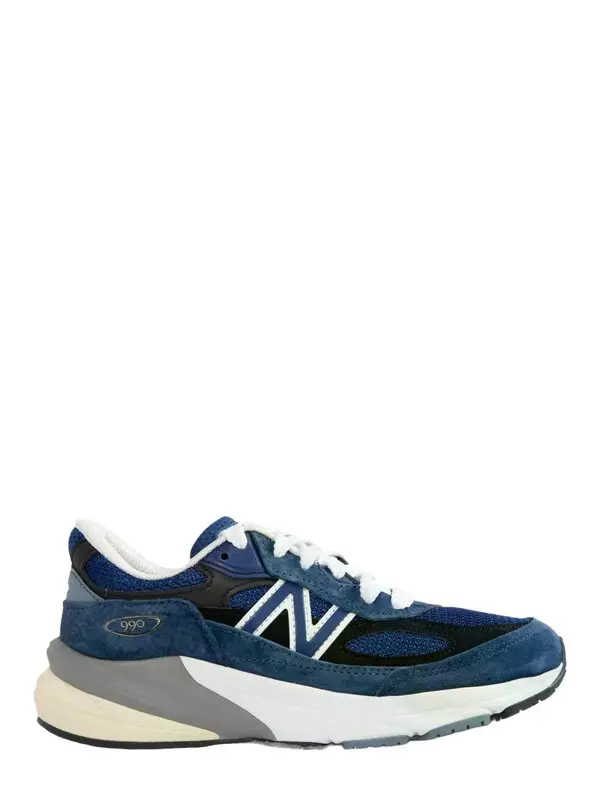 NEW BALANCE 990v6 Lace-up Sneakers - Blue