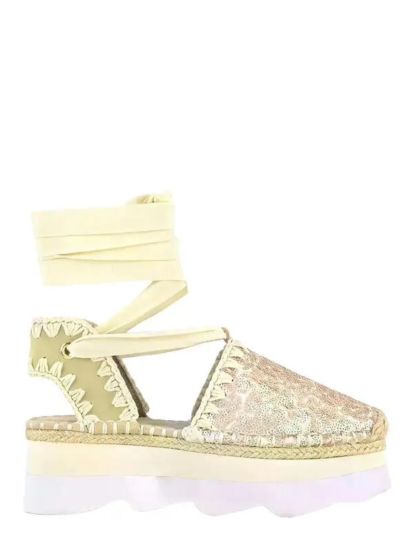 Mou 55mm Espa Platform Espadrilles - Neutrals