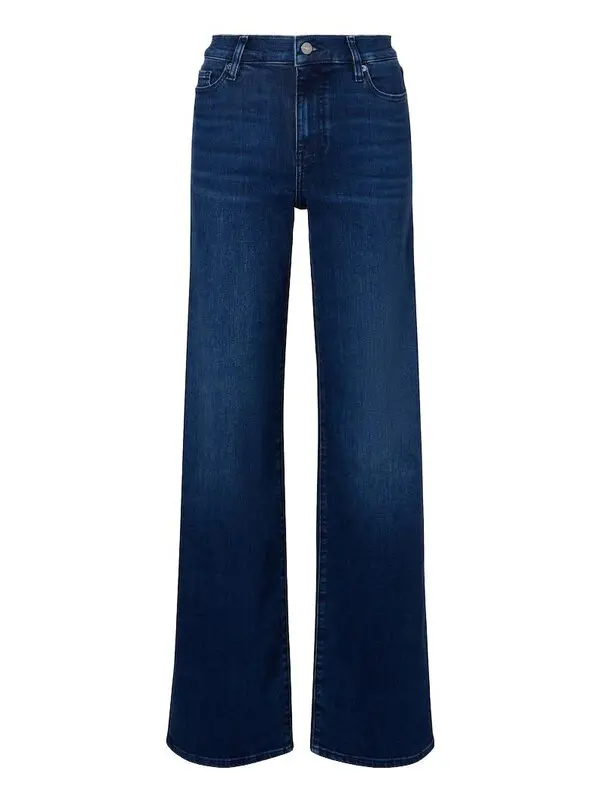 FRAME Le Slim Palazzo Wide-leg Jeans - Blue