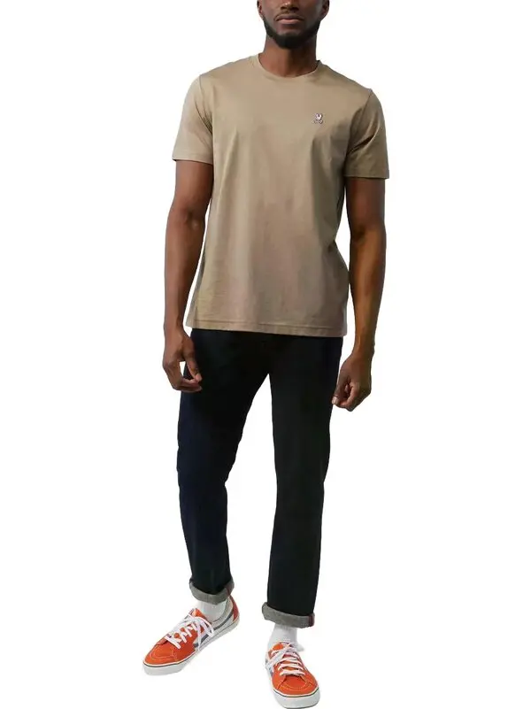 Psycho Bunny Crew-neck Antique Taupe T-shirt - Neutrals