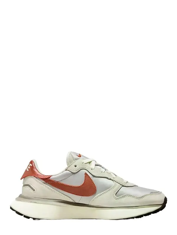 Nike Phoenix Waffle Light Bone/light Smoke Grey/light Iron Ore/rugged Orange Sneakers - Neutrals