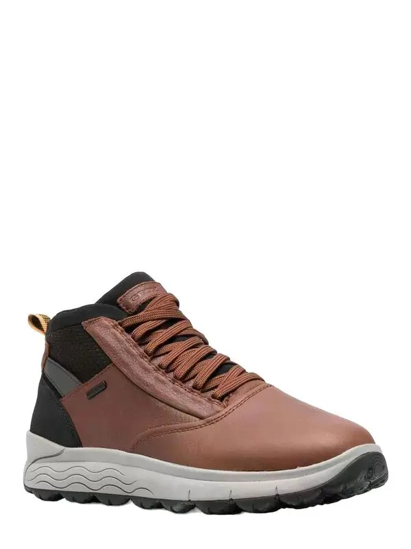 Geox Spherica 4x4 High-top Sneakers - Brown