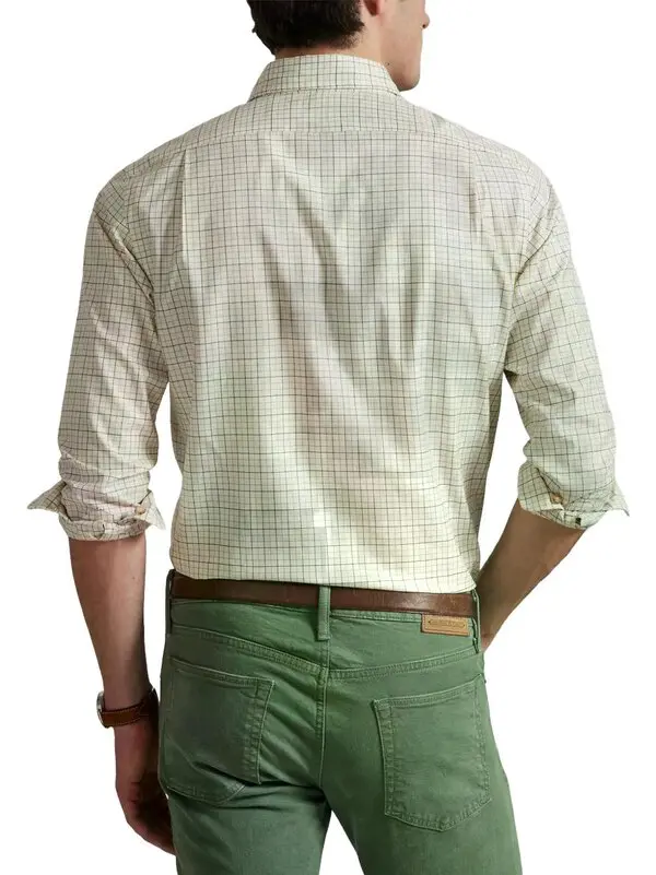Polo Ralph Lauren Check-patterned Button-up Shirt - Neutrals
