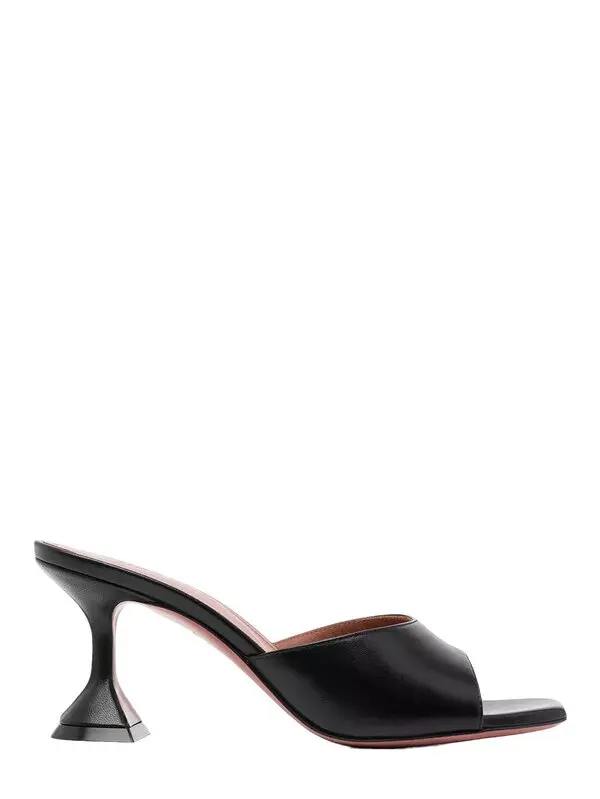 Amina Muaddi Lupita Heeled Sandals - Black