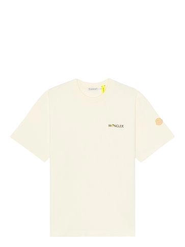 Moncler X Gilga Farm Donald Glover Short Sleeve T-shirt - Natural