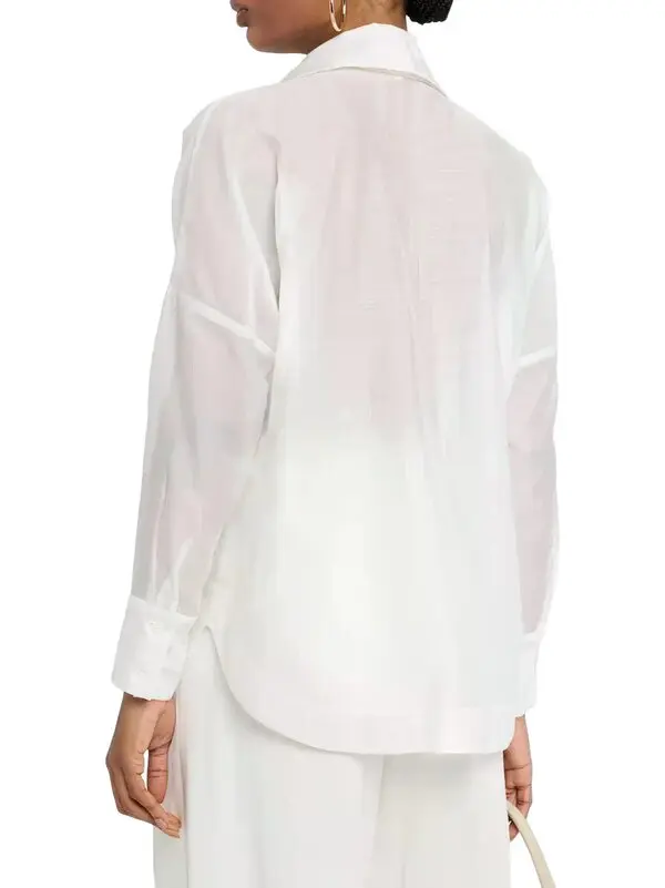 JBQ Pocket-detail Shirt - White