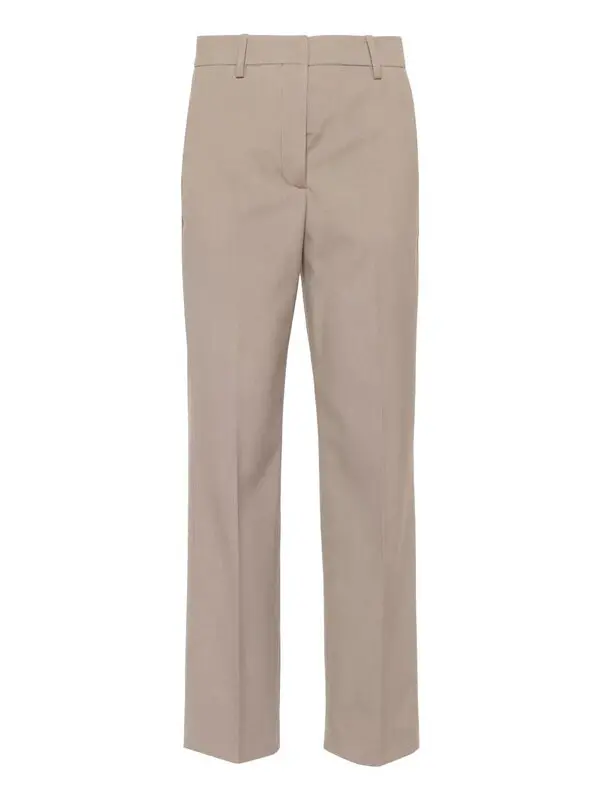 BY MALENE BIRGER Igda Straight-leg Trousers - Brown