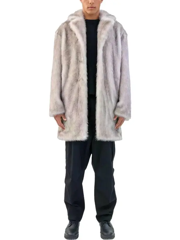 UNREAL FUR Faux Fur Coat - Grey