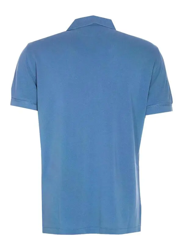 TOM FORD Short-sleeve Polo Shirt - Blue
