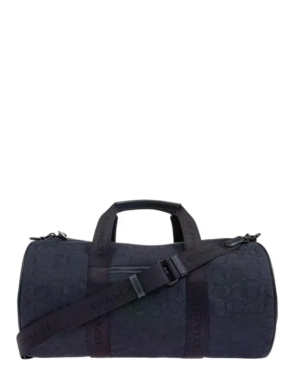 COACH Theo Monogram Duffle Bag - Blue