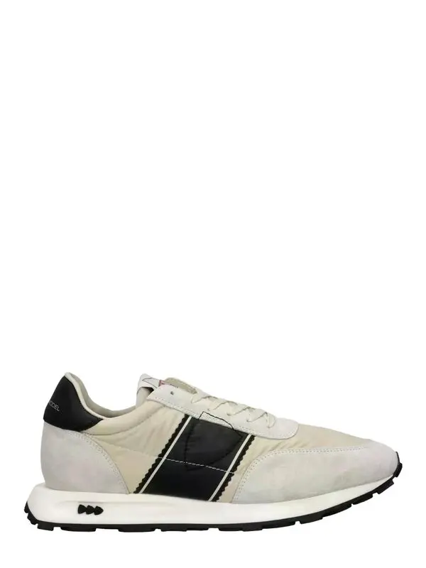 Philippe Model Suede-panelled Sneakers - Neutrals