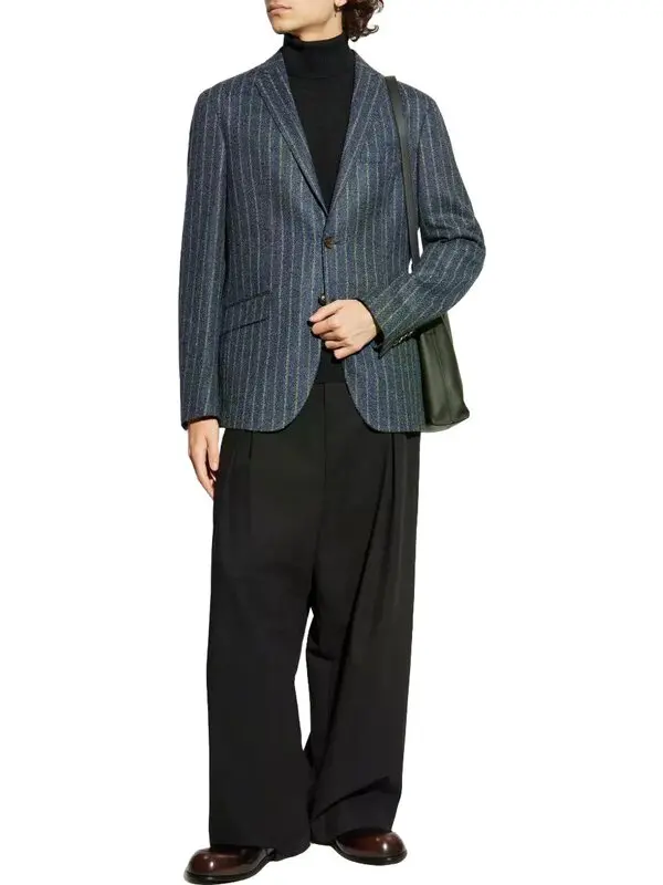 Etro Embroidered Turtleneck Sweater - Black