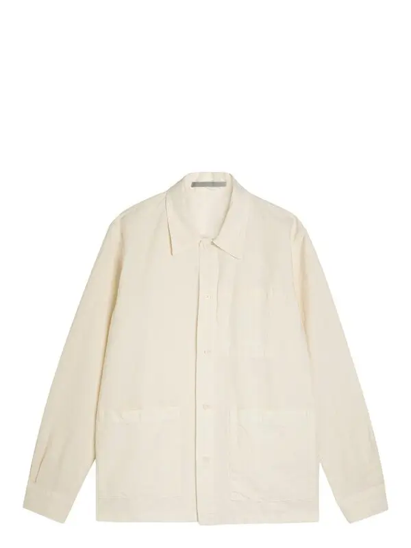 Norse Projects Julian Cotton-blend Overshirt Jacket - Stone