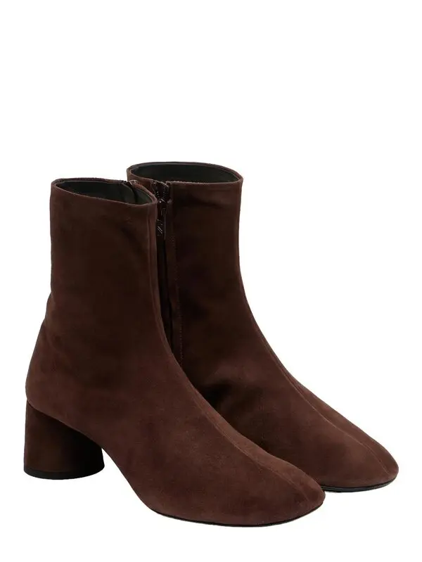 Proenza Schouler Suede Ankle Boots - Brown