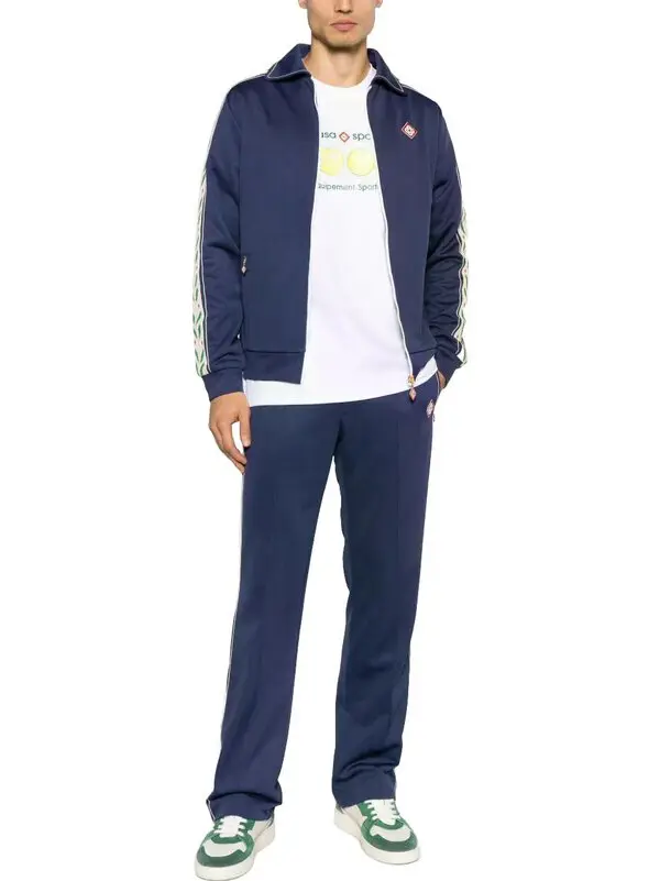 Casablanca Laurel Track Jacket - Blue