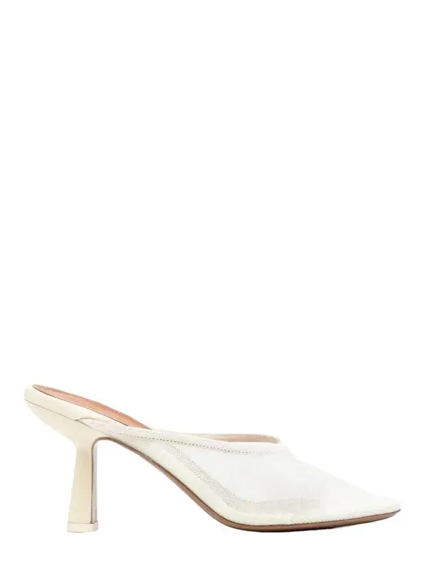 NEOUS 80mm Amalthea Mules - Neutrals