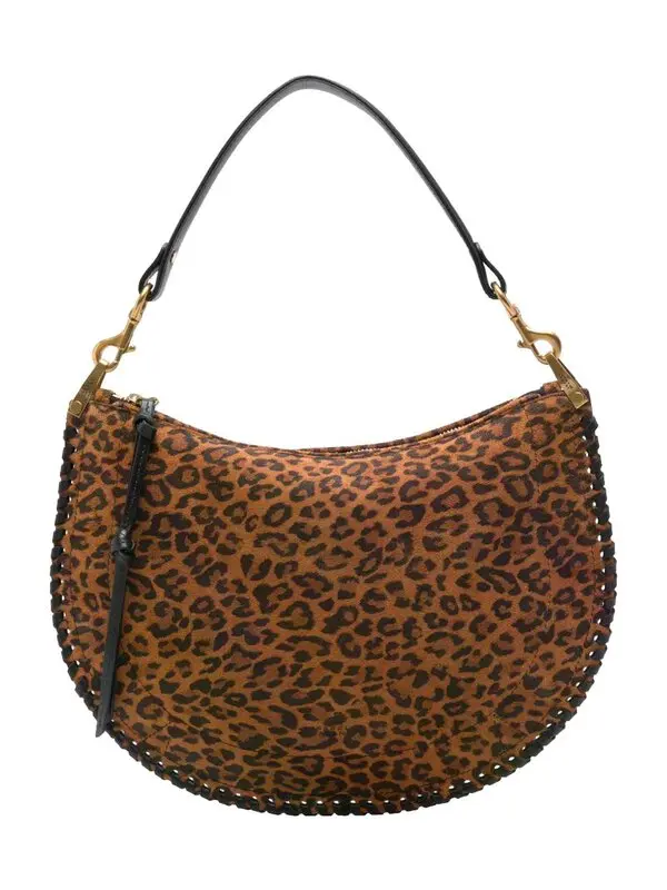 Isabel Marant Étoile Oskan Soft Zip Shoulder Bag - Brown