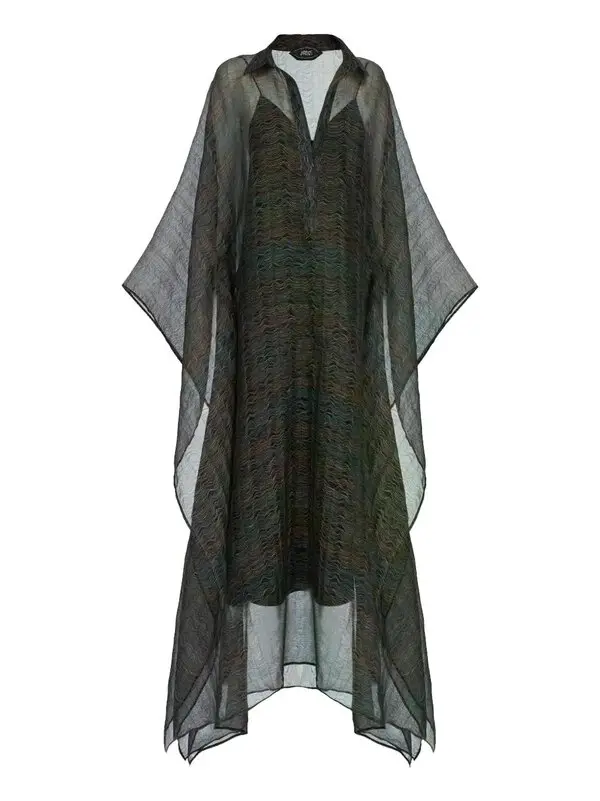 TALLER MARMO Artemide Sheer Dress - Black