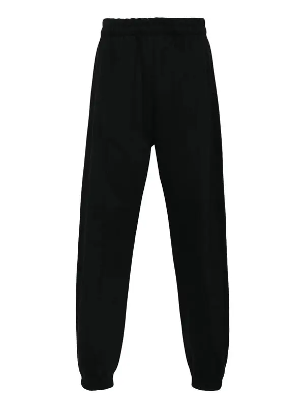Gcds Embroidered Logo Track Pants - Black