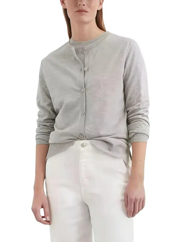 Marc O'polo Button-up Cardigan - Grey