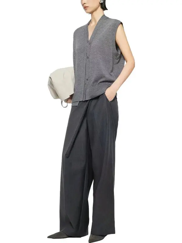 JNBY Wool Knit Waistcoat - Grey