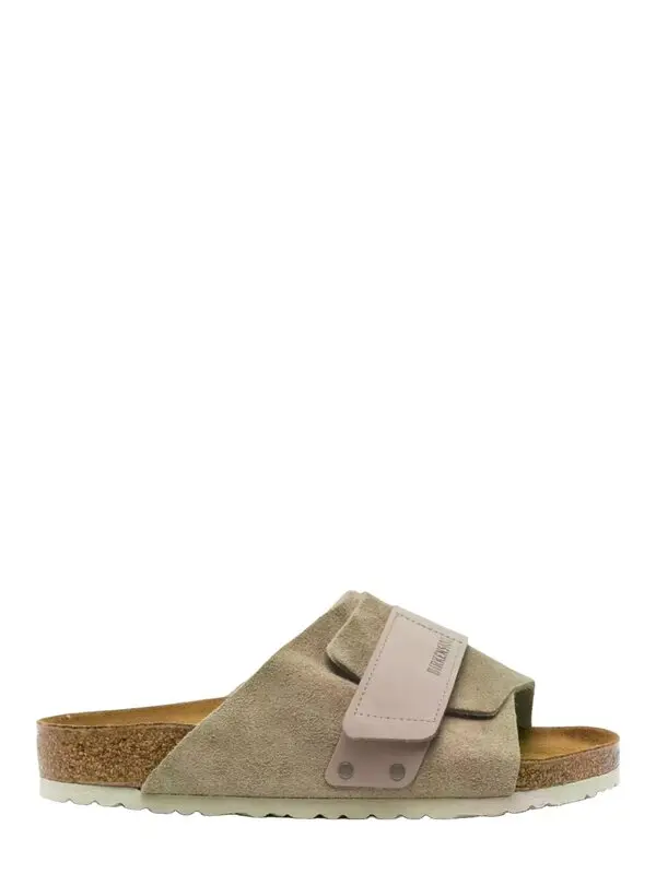 BIRKENSTOCK Kyoto Suede Sandals - Neutrals
