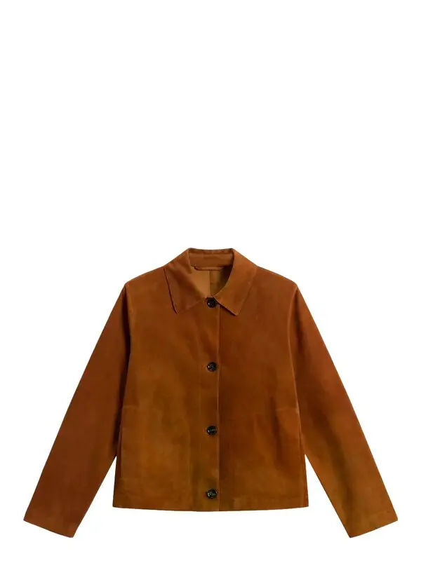 Woolrich Suede Jacket - Orange