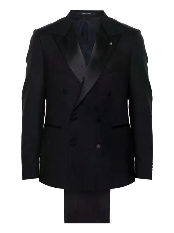Tagliatore Double-breasted Suit - Black