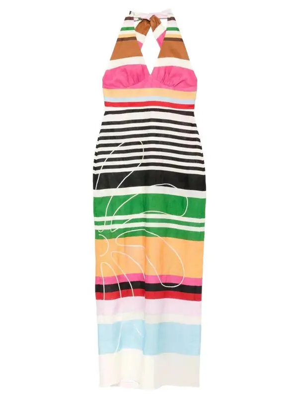 CALA DE LA CRUZ Dasha Maxi Dress - Neutrals