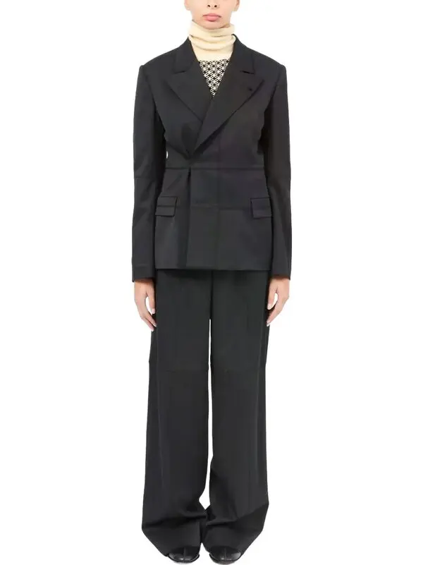 MAISON MARGIELA Peak-lapels Blazer - Black