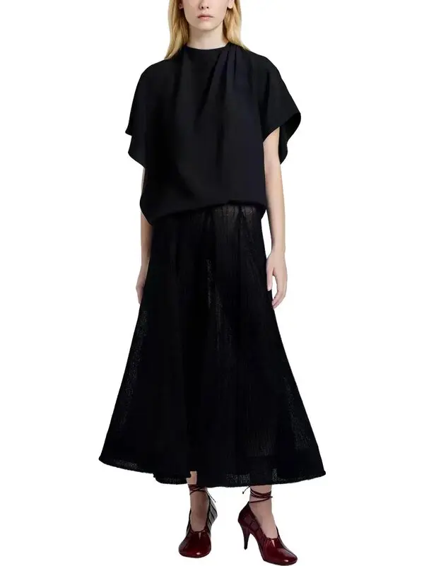 Proenza Schouler Etta Blouse - Black
