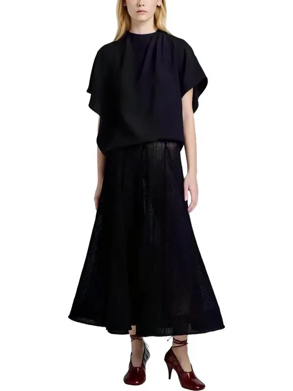 Proenza Schouler Etta Blouse - Black
