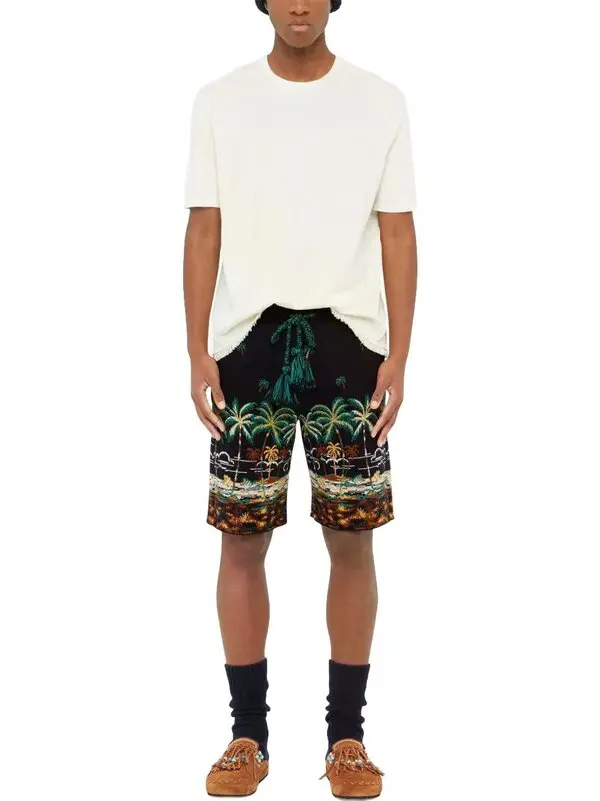 Alanui The Tale Of A Hawaiian Shorts - Blue