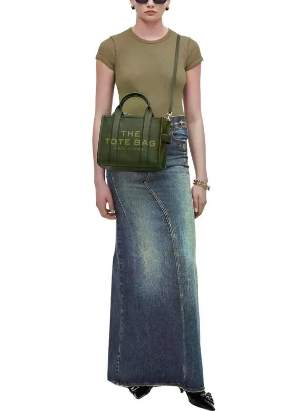 Marc Jacobs The Small Leather Tote Bag - Green