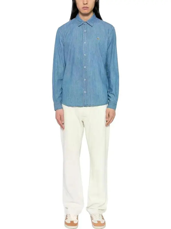 Lacoste Denim Shirt - Blue