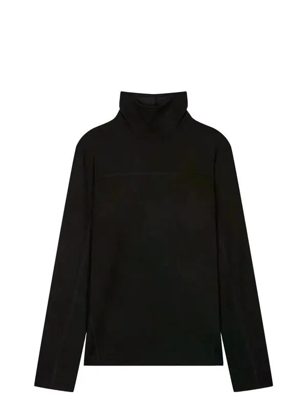 STUDIO TOMBOY Roll-neck Long-sleeve T-shirt - Black