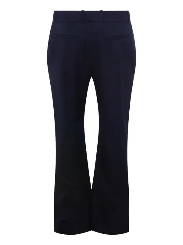 Alexander McQueen Cropped Trousers - Blue
