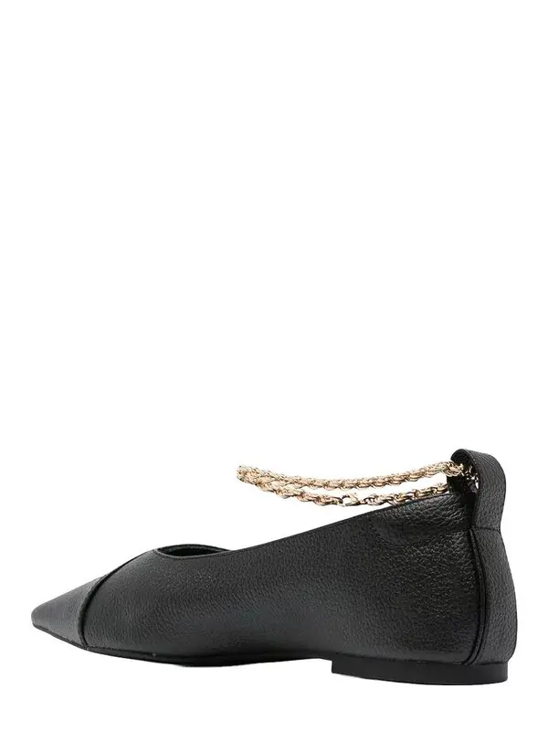 Senso Aubree Ii Leather Ballerina Shoes - Black